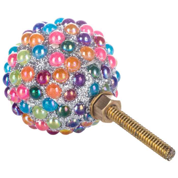 Multi-Color Pearl Beaded Knob | Hobby Lobby | 712869